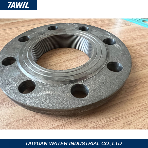 Threaded ductile iron pipe flange - Buy threaded flange, threading ...