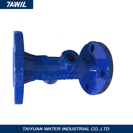 flange short pipe piece with pressure gauge senser female thread ...